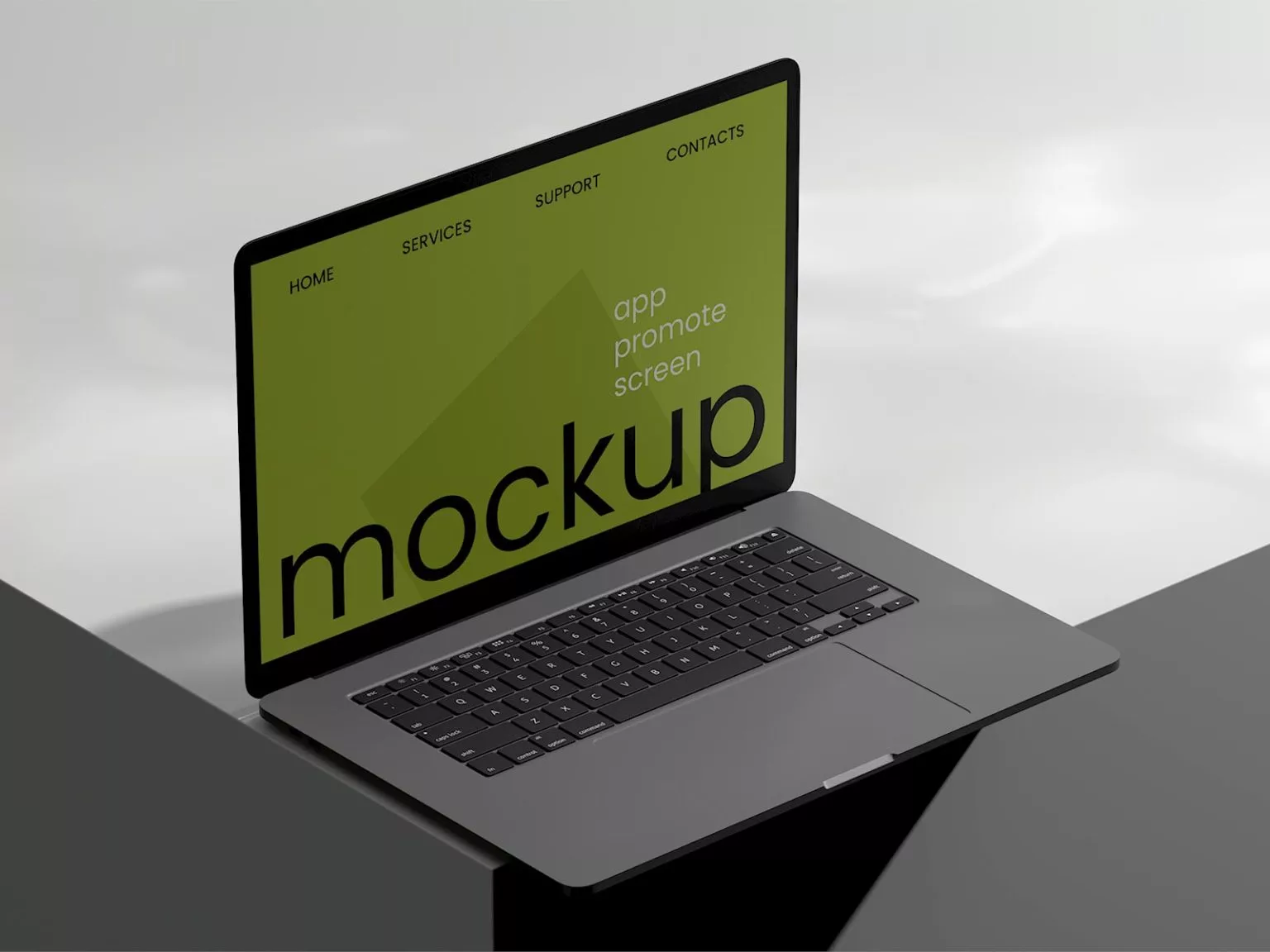 MacBook Laptop Mockup Presentation | 8 Scenes | The Free Mockup