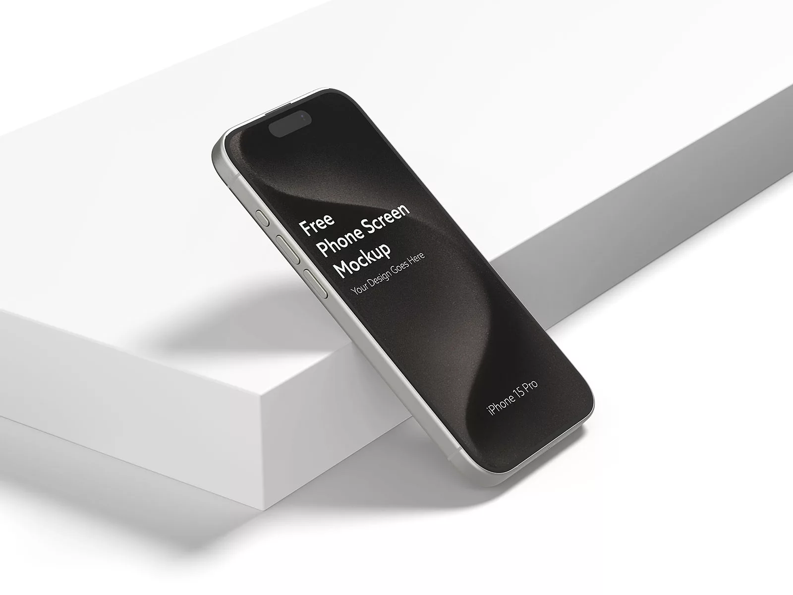 iPhone 15 Pro Max Mockup Presentation | The Free Mockup
