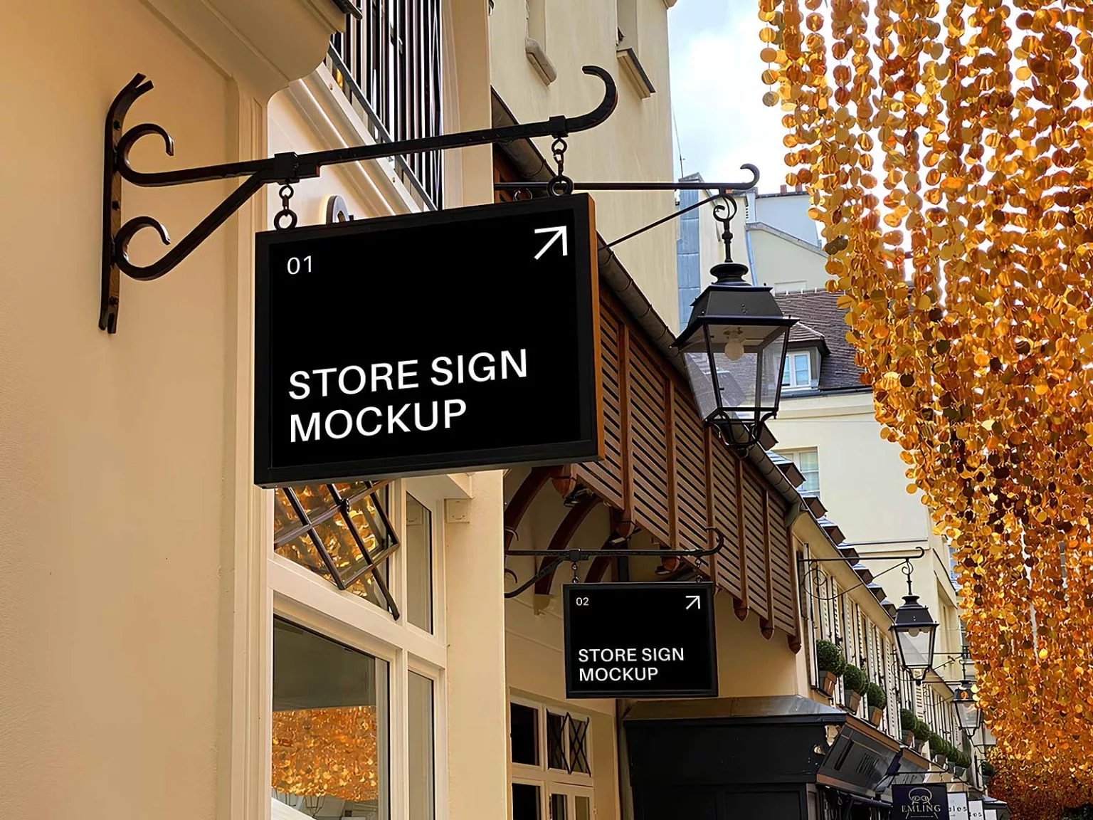 Free Sign Mockups | The Free Mockup