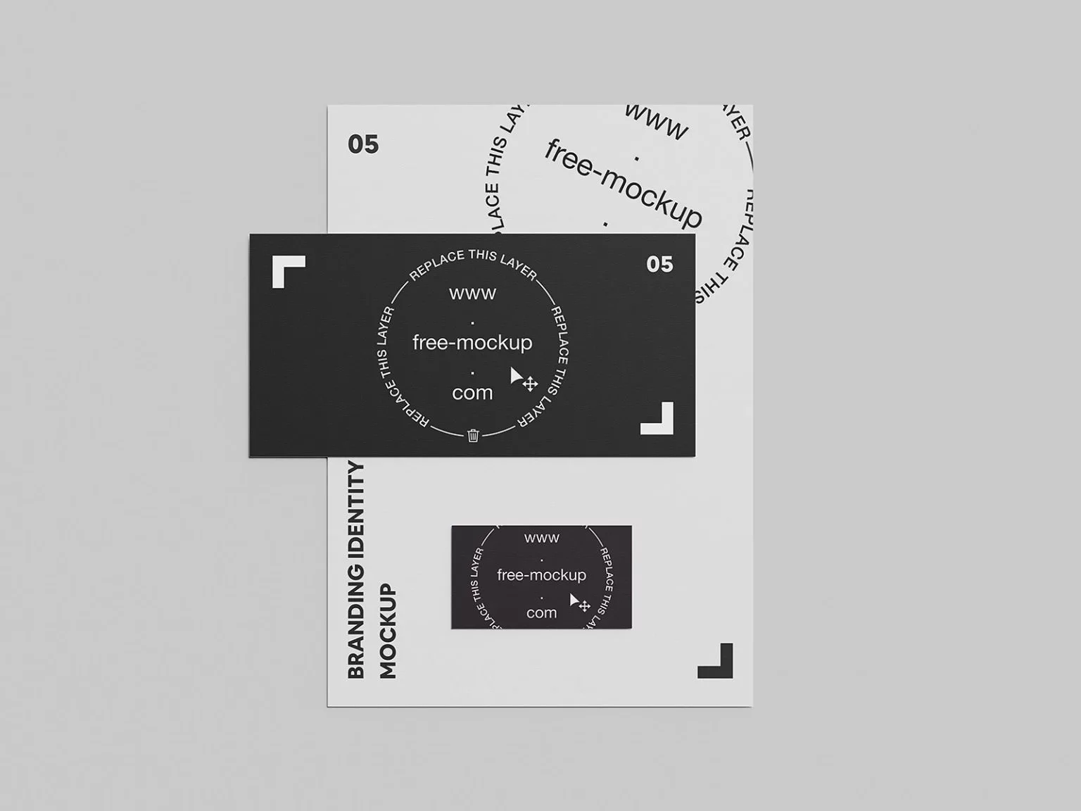 Branding Identity Mockup | The Free Mockup