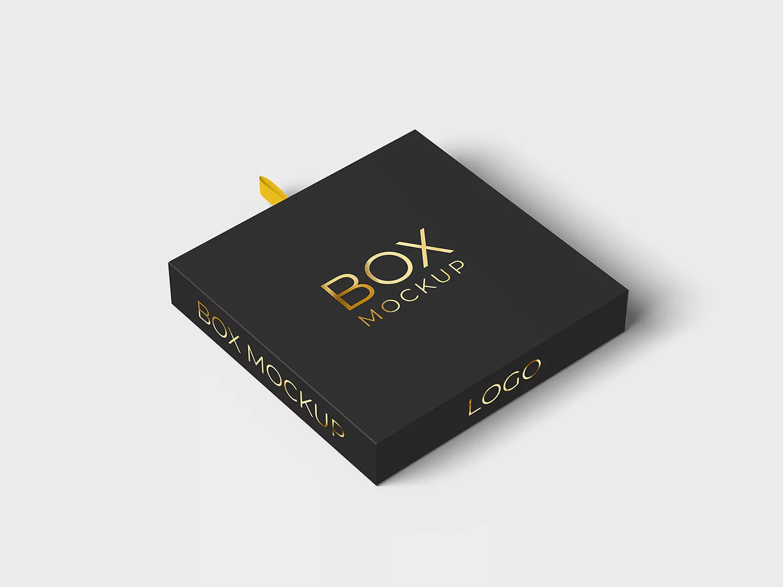 Branding packaging box mockup | The Free Mockup