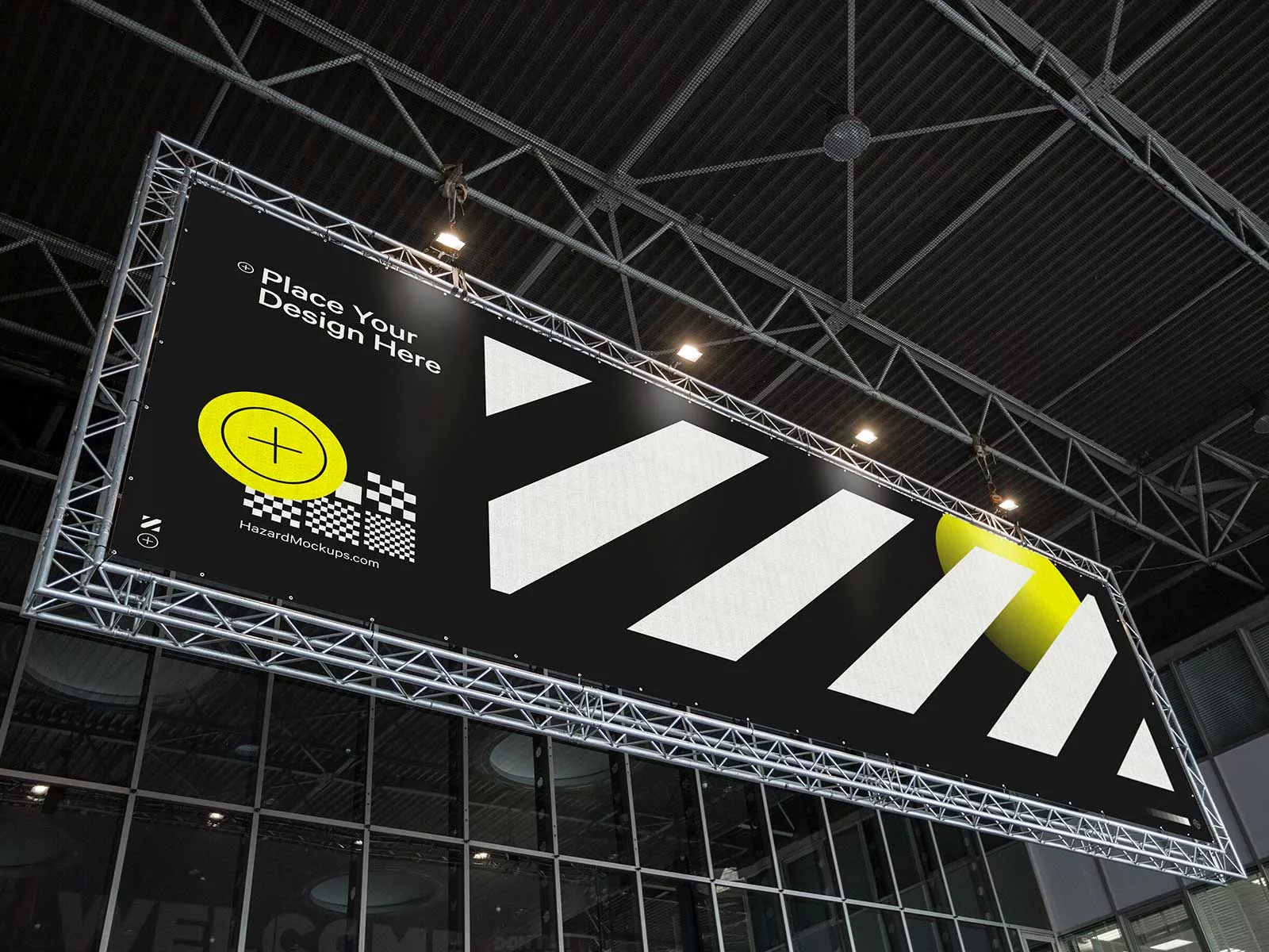 Gratis Krijtbordframes En Banners Business Rollup Banner Für Das