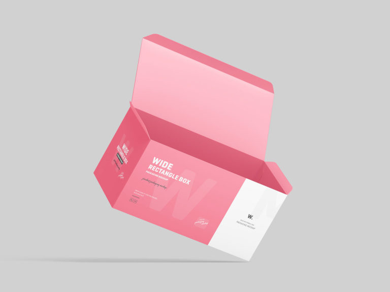 Rectangle Box Packaging Mockup