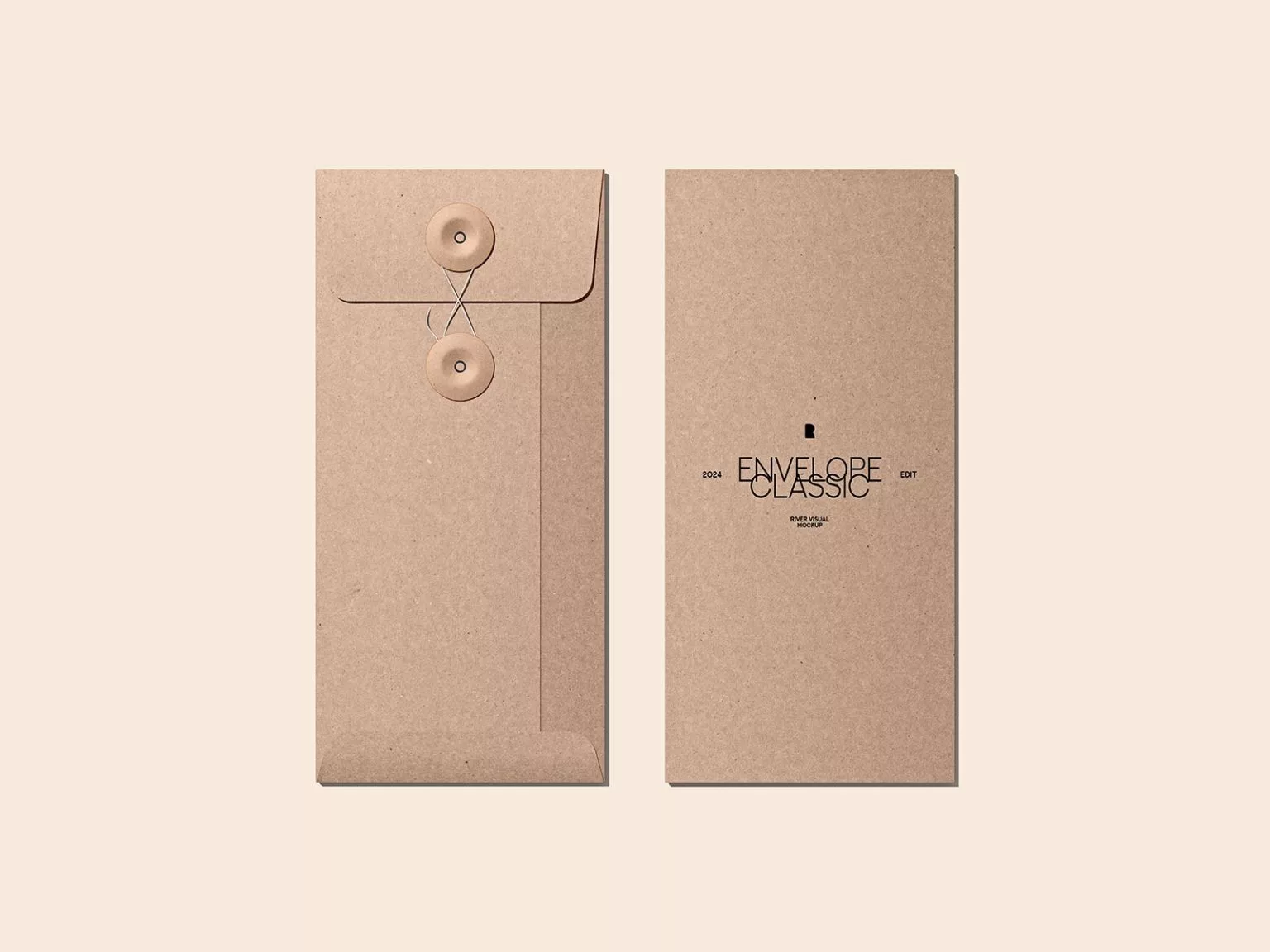 Envelope mockup free | The Free Mockup