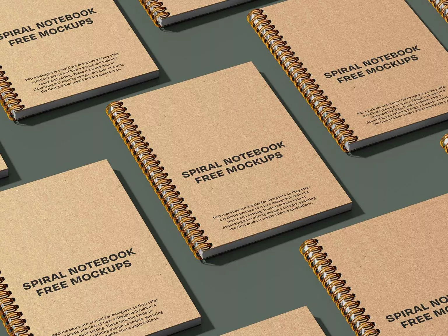 Free Notebook Mockups | The Free Mockup