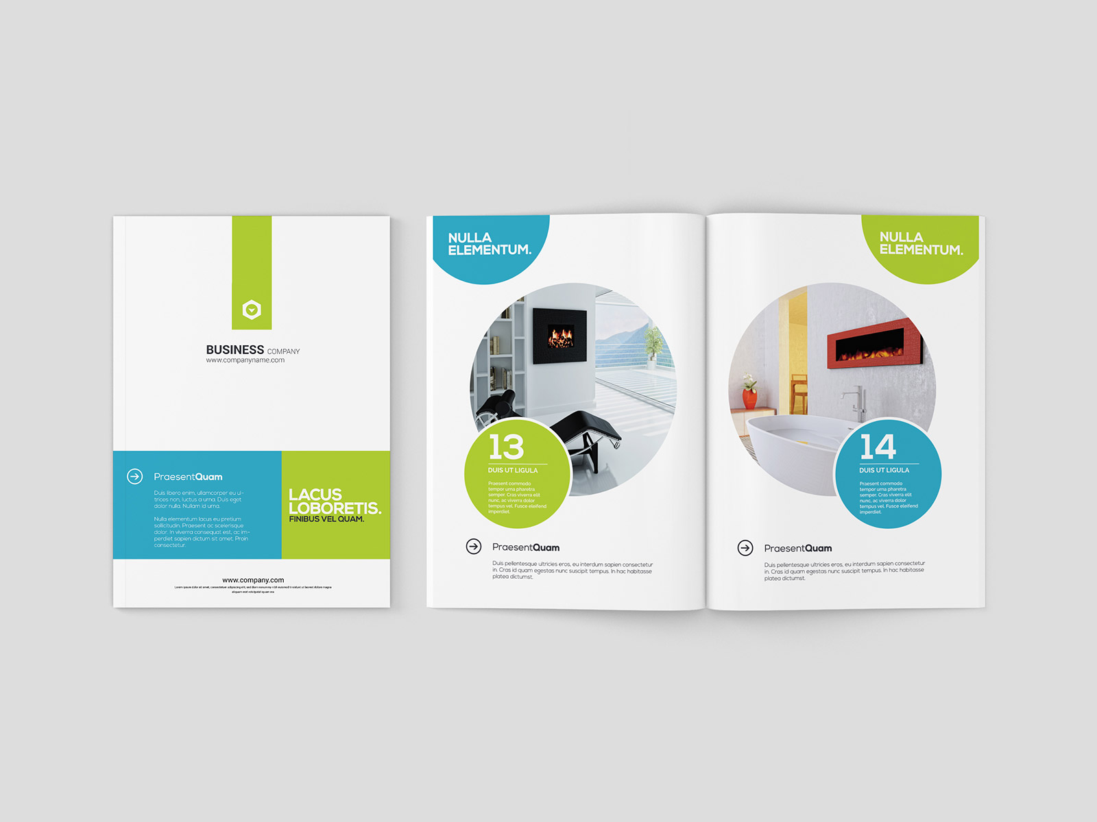 A5 Brochure/Magazine Mockup Set | The Free Mockup A5 Brochure/Magazine Mockup Set | The Free Mockup