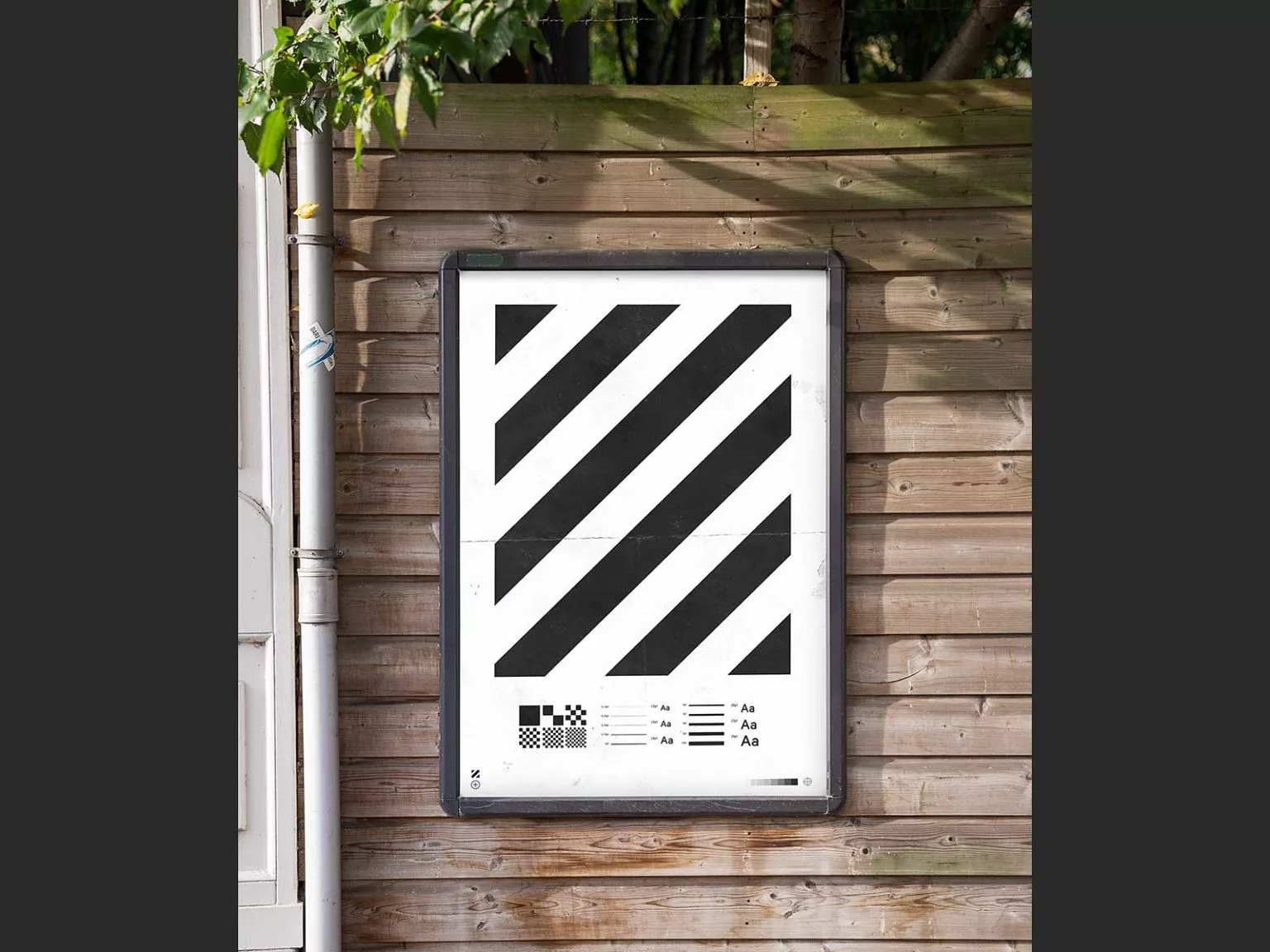 City Poster Mockup Outdoor Advertising | Free-Mockup.com