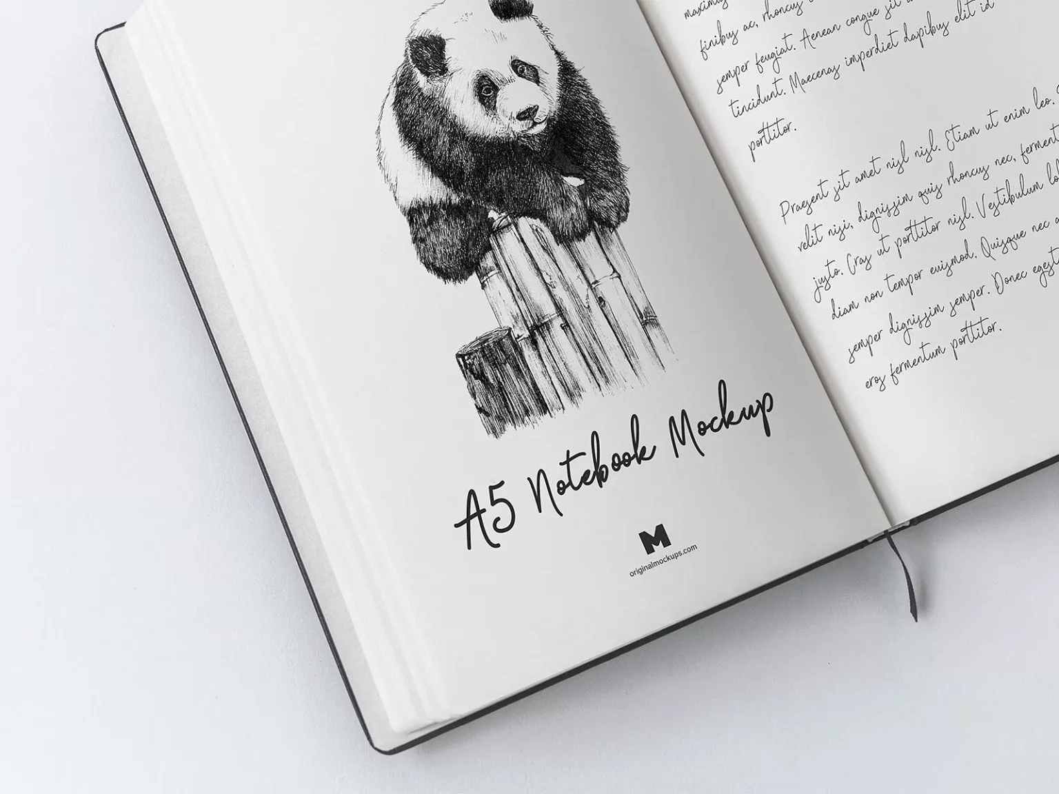 Free Sketchbook | The Free Mockup