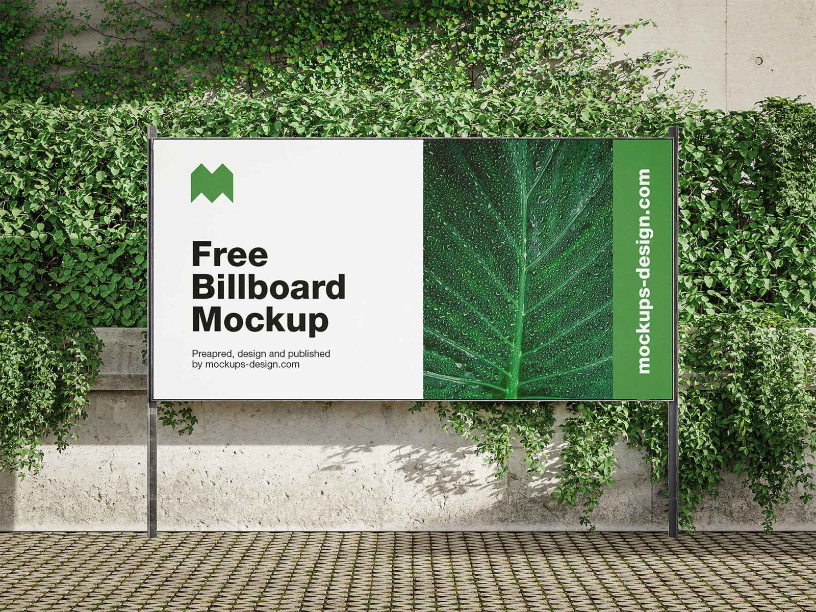 Eco Billboard Mockups (Two Scene)