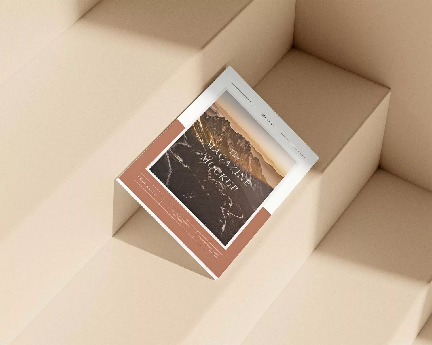A4 Magazine Mockup PSD | The Free Mockup