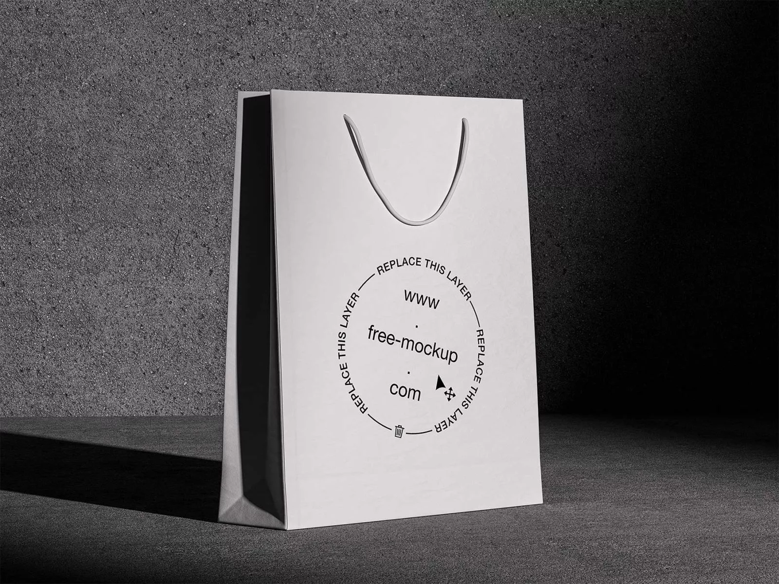 Free Paper Bag Mockup | The Free Mockup