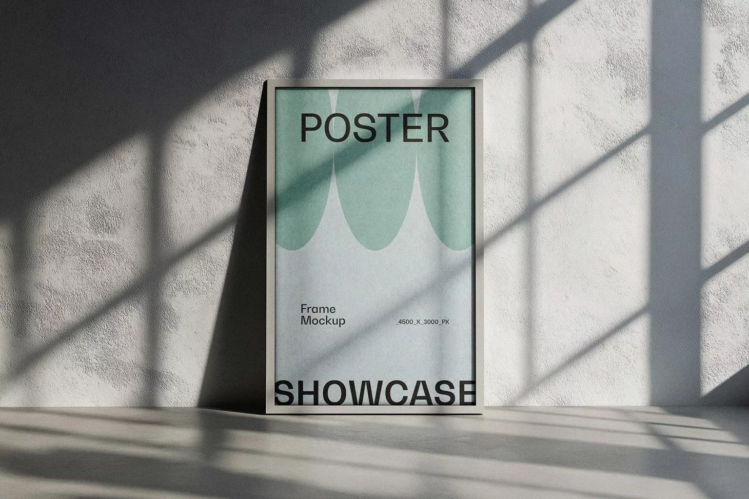 Poster Frame Free Mockup | The Free Mockup