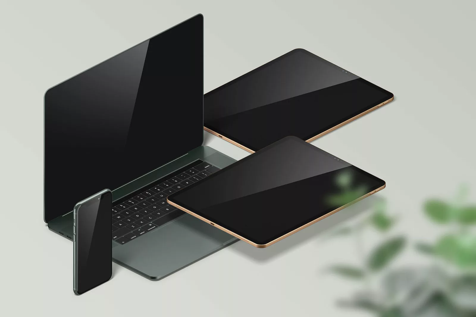 Responsive Scene Device Mockups | The Free Mockup