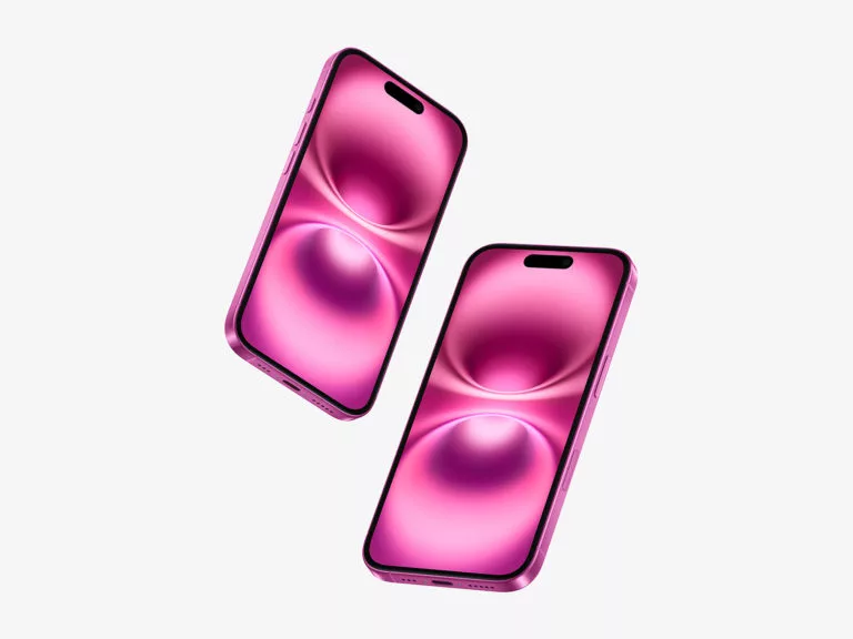 iPhone 16 Mockups (PSD, Figma, Sketch) | The Free Mockup