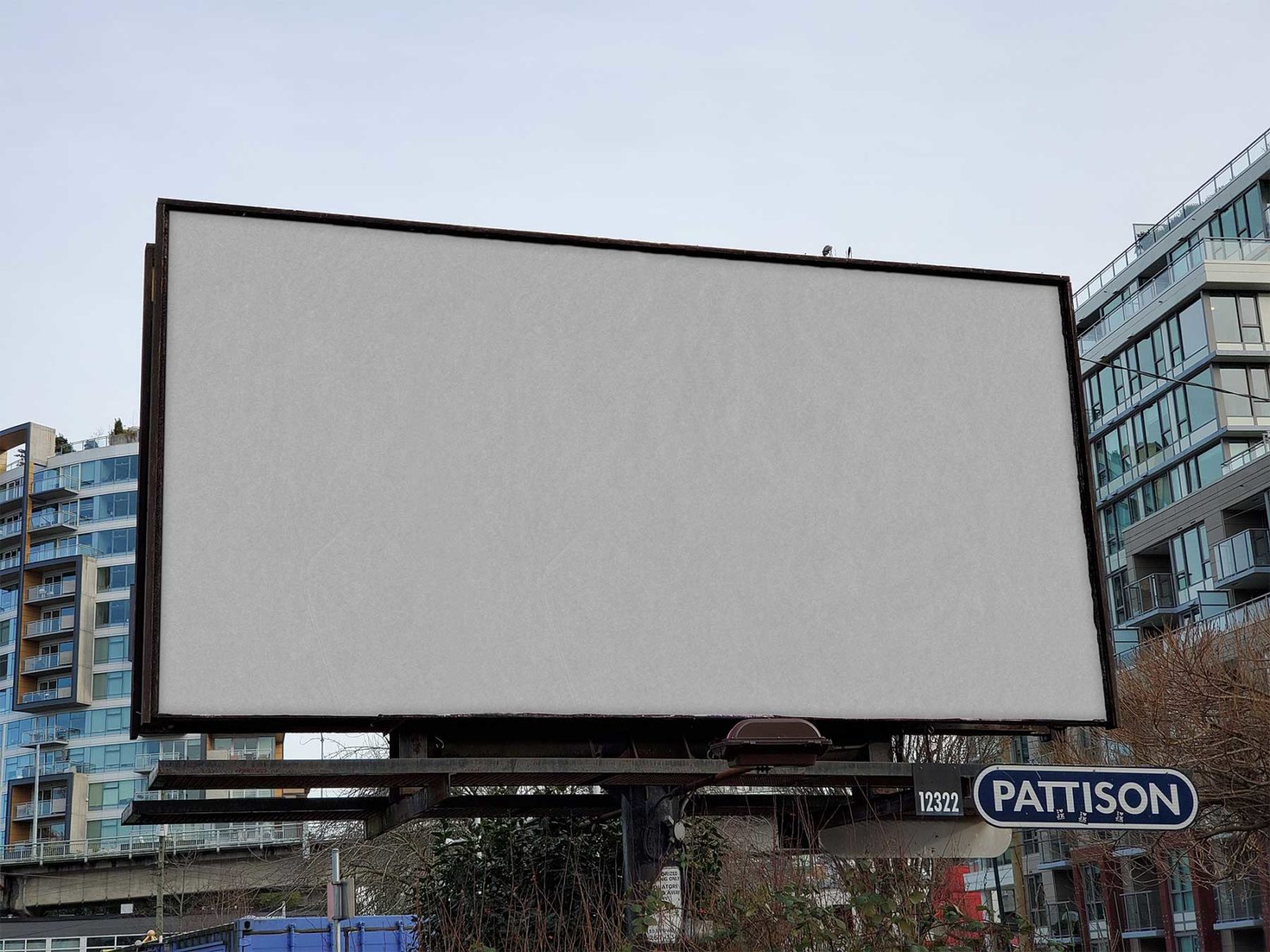 Billboard Mockup Outdoor Advertising (PSD) | Free Mockup