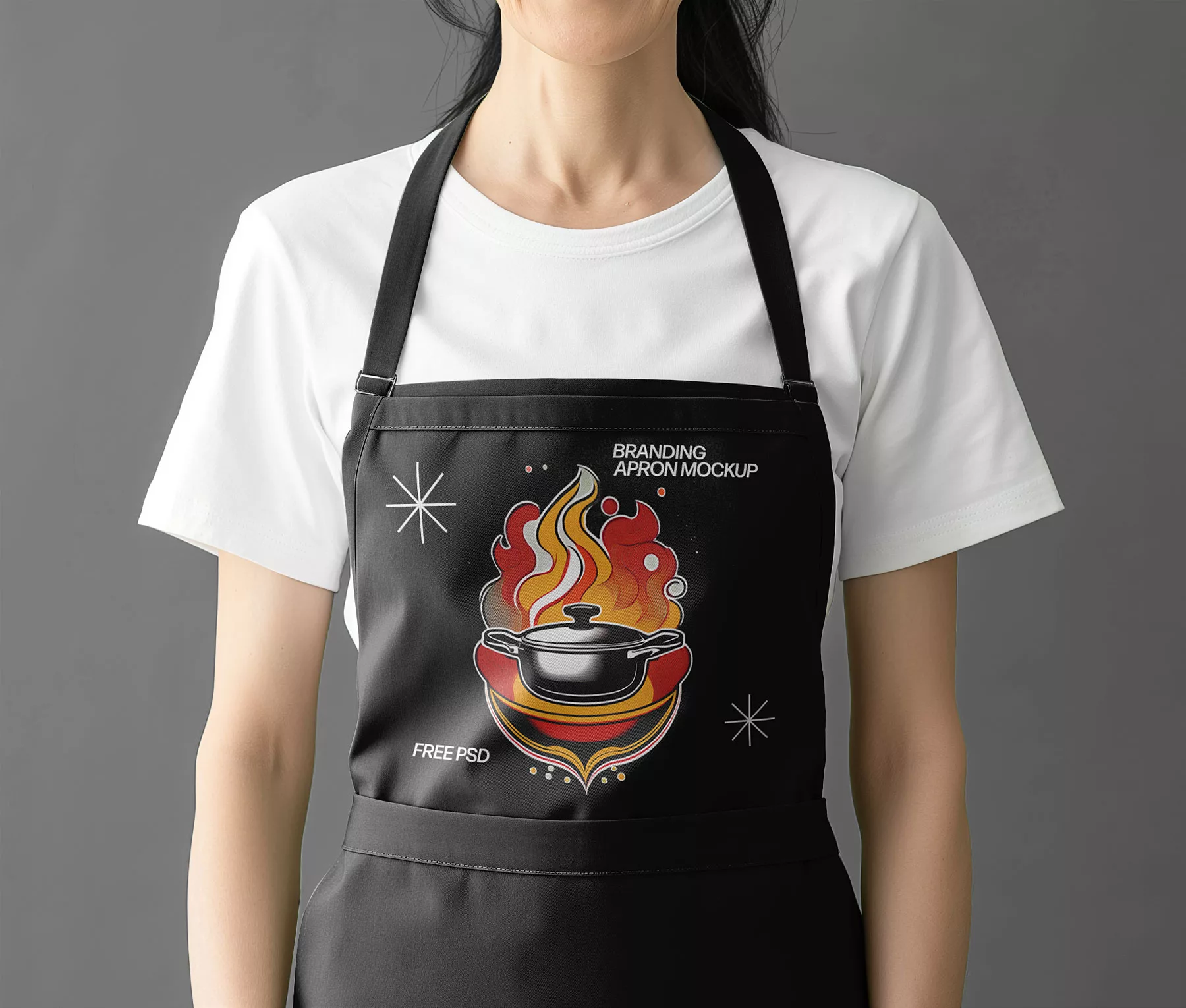 Branding Apron Mockup | The Free Mockup