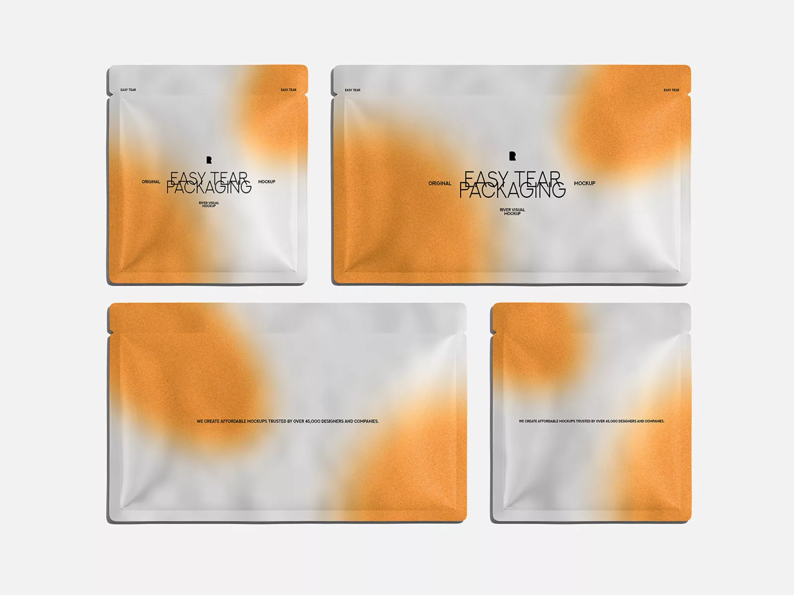 Easy Tear Bag Free Mockup | The Free Mockup