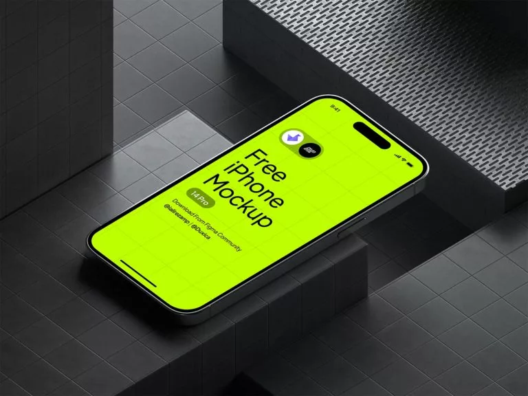 iPhone Figma Mockup | The Free Mockup
