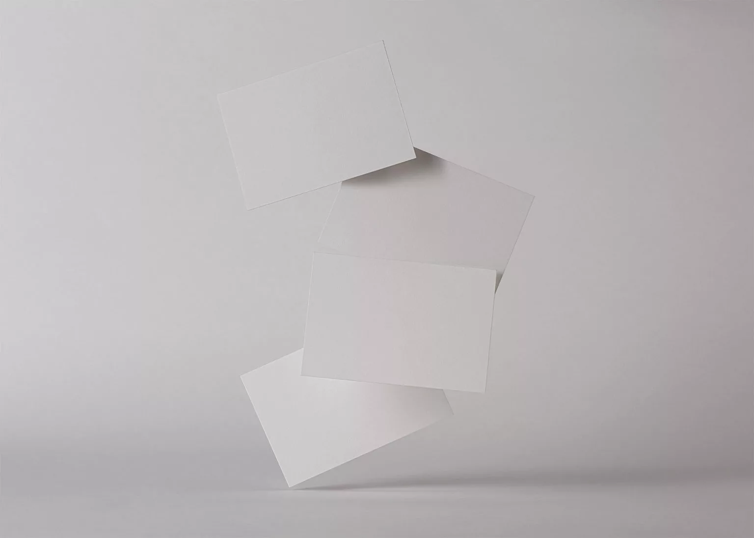 Gravity Invitation Cards Mockups | The Free Mockup