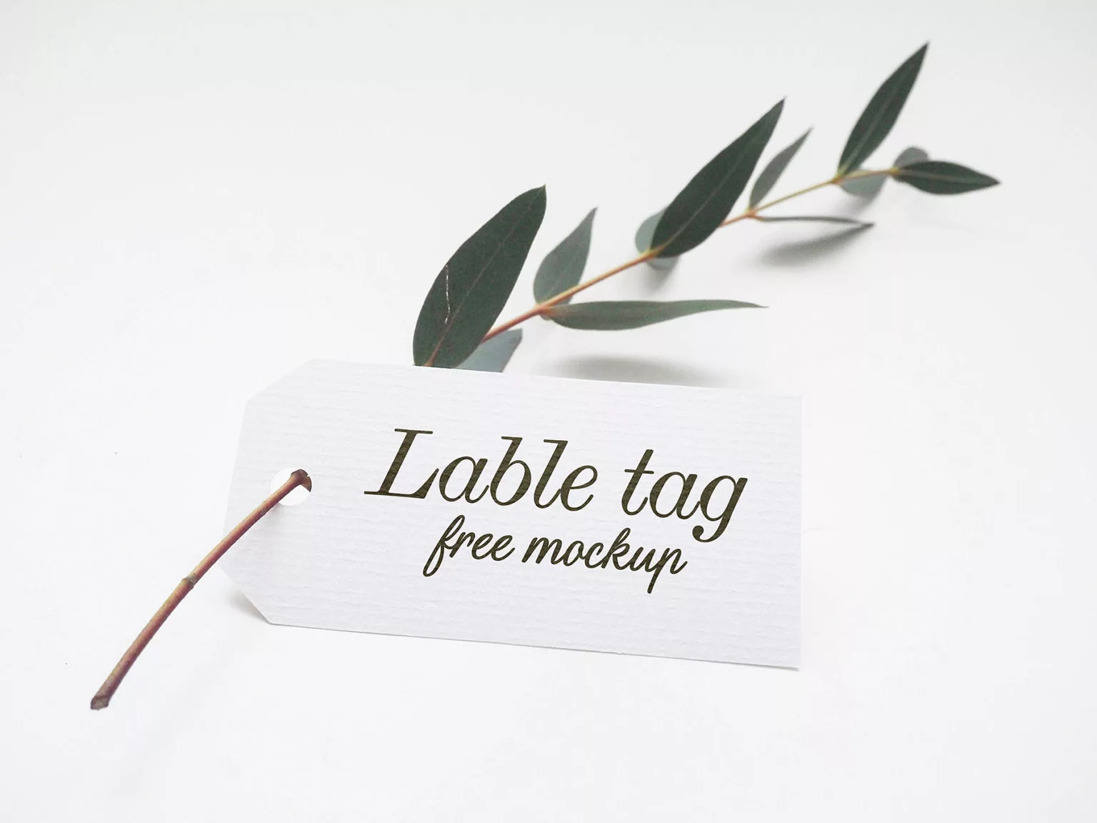 Free Tag Mockups | The Free Mockup