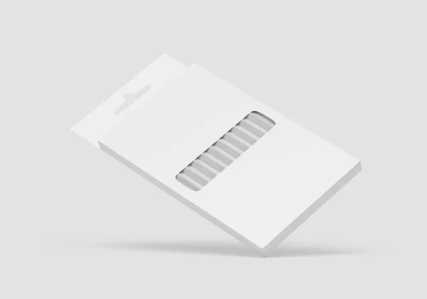 Pencil Box Mockup | Free Mockup
