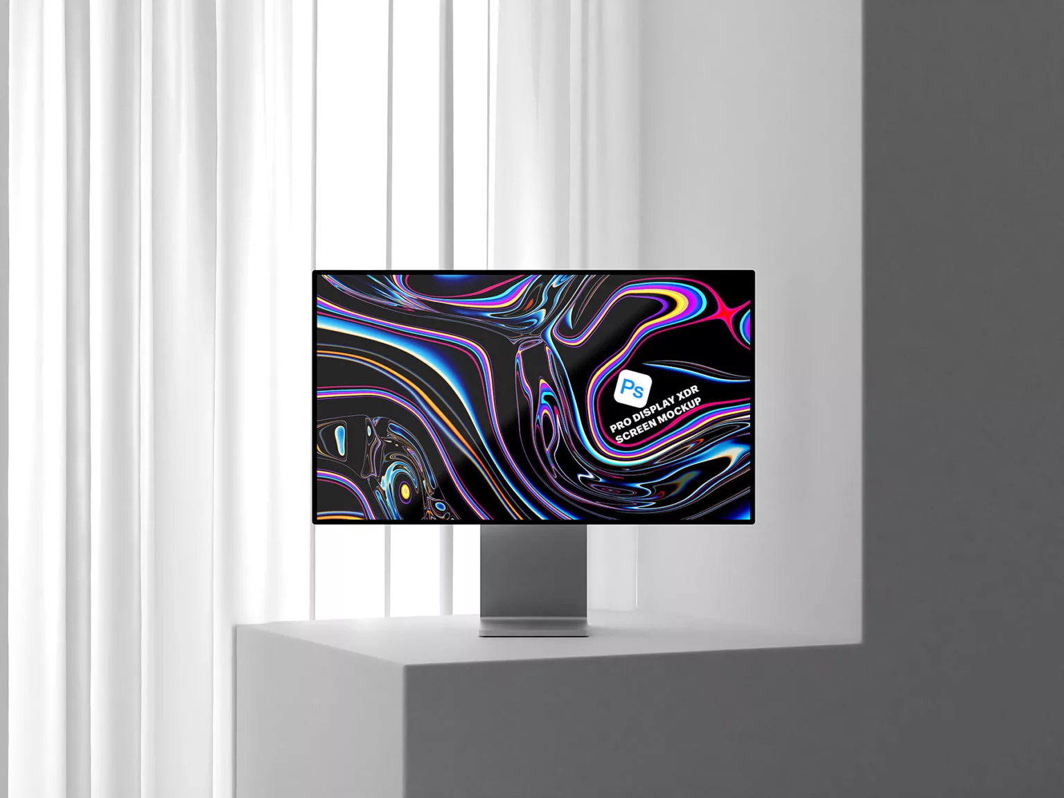 Pro Display XDR Screen Mockup | Free Mockup
