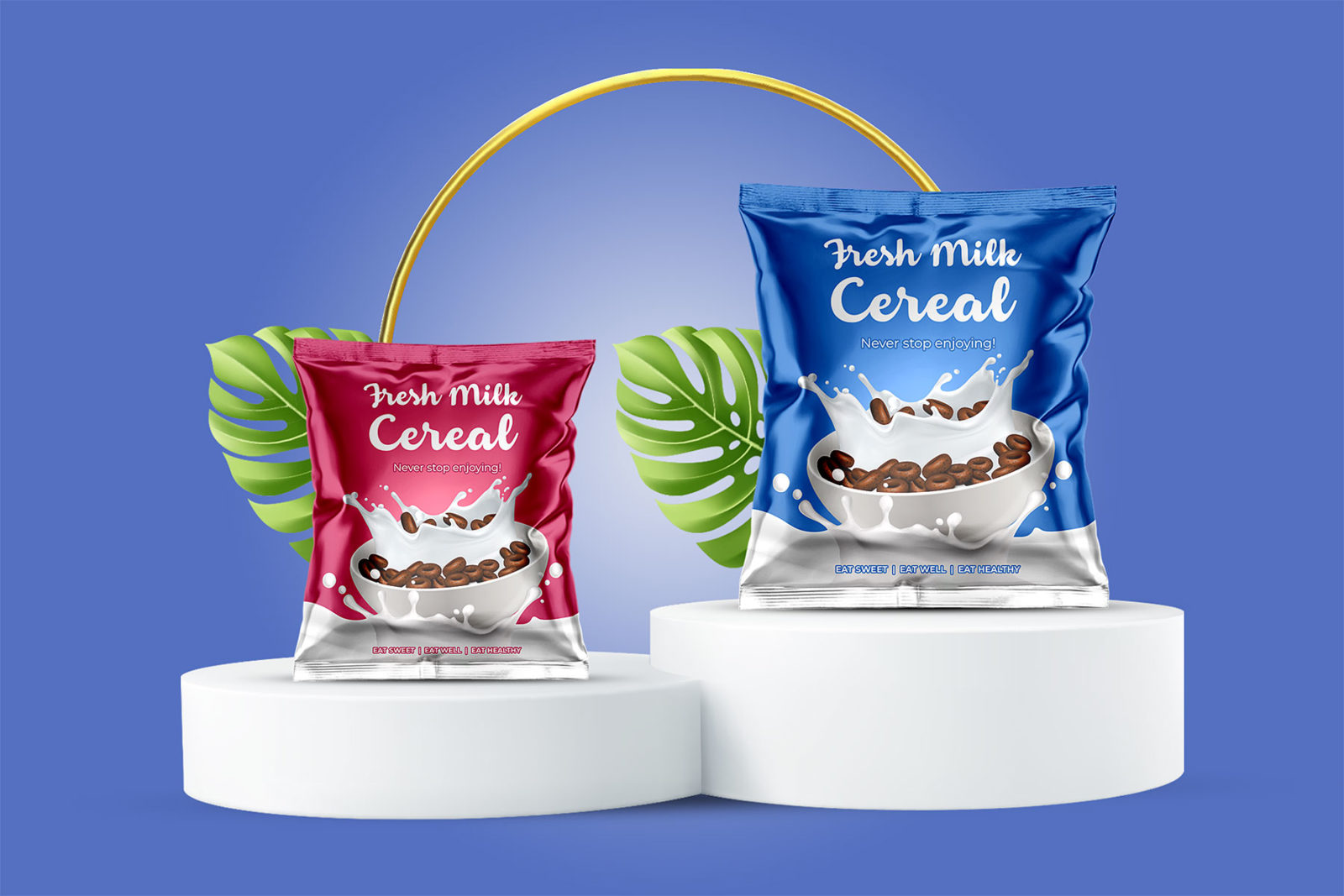 Snack Packaging Mockups | Free Mockup