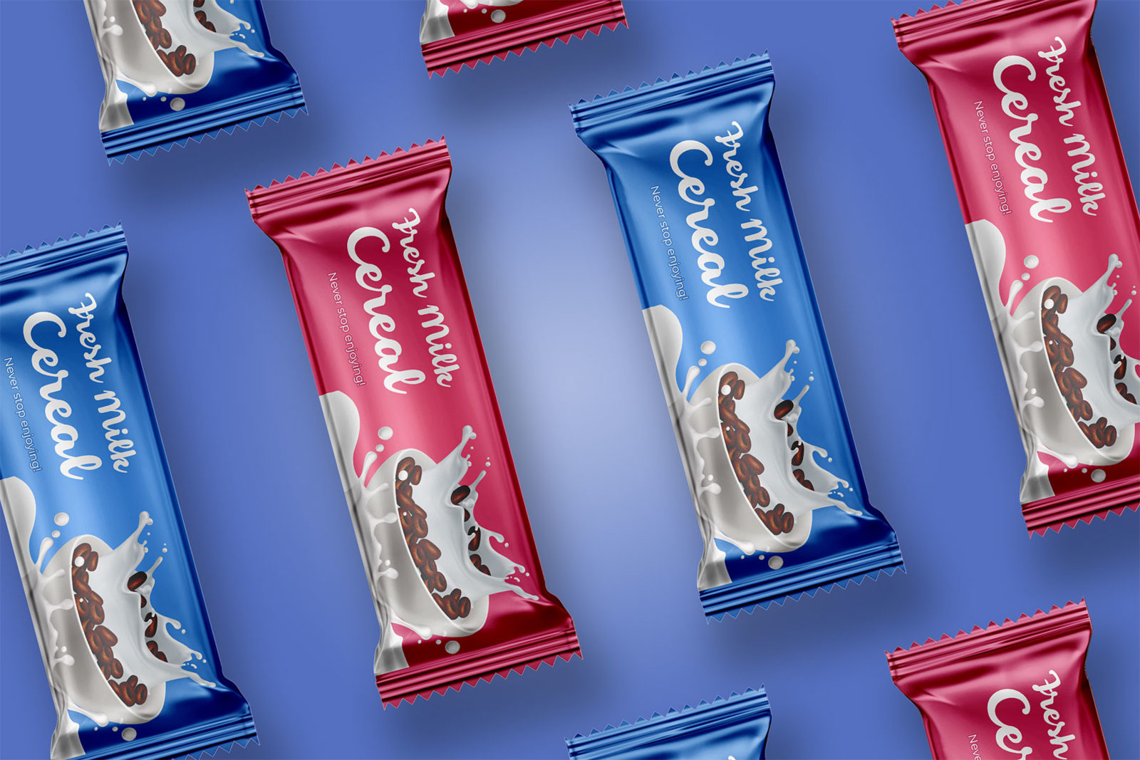 Snack Packaging Mockups | Free Mockup