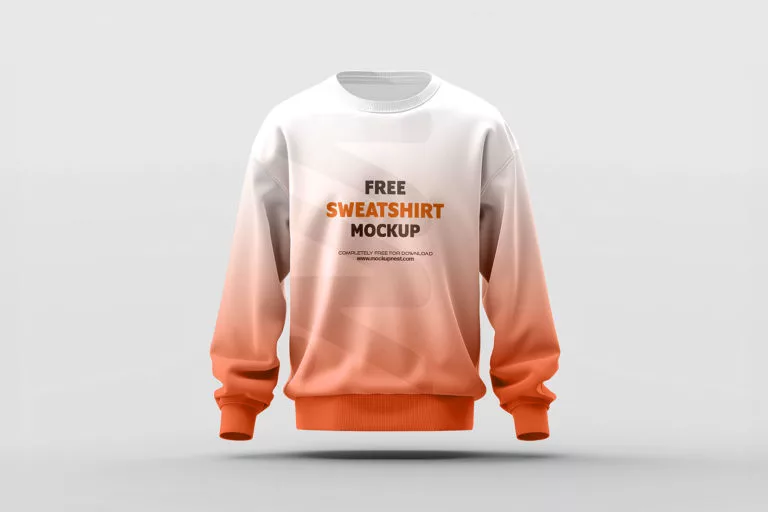 Sweatshirt Mockup (PSD) | The Free Mockup