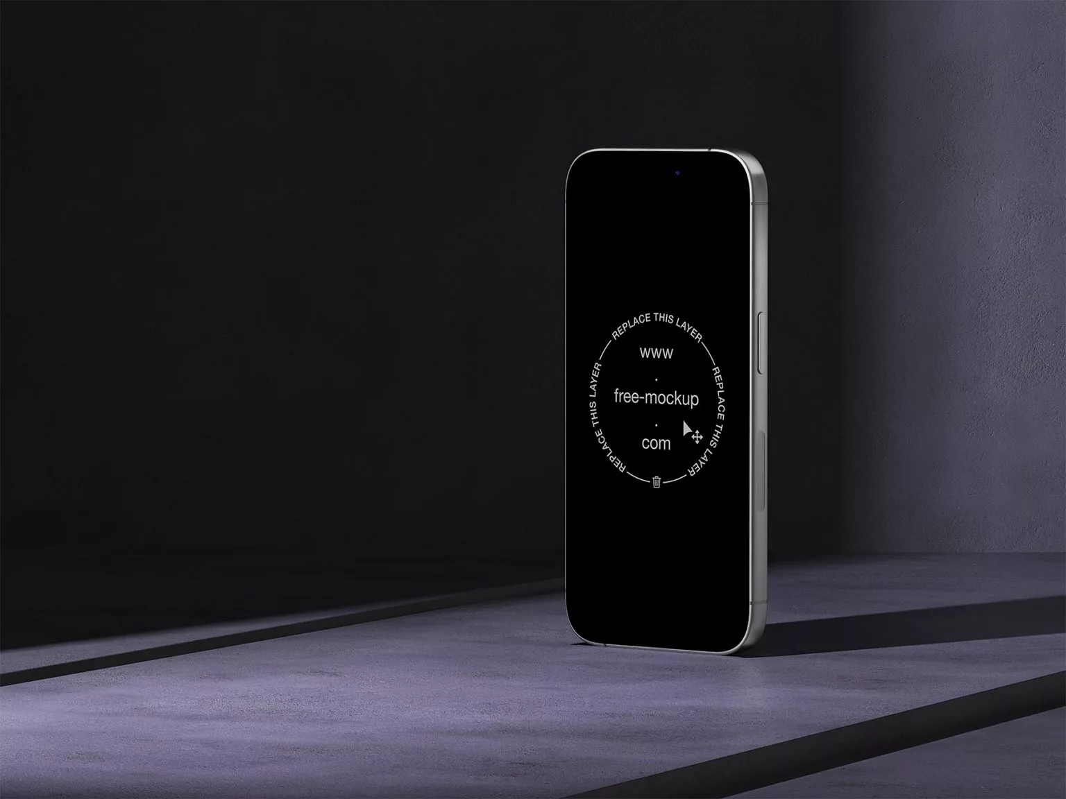 iPhone iOS App Mockup Presentation | The Free Mockup