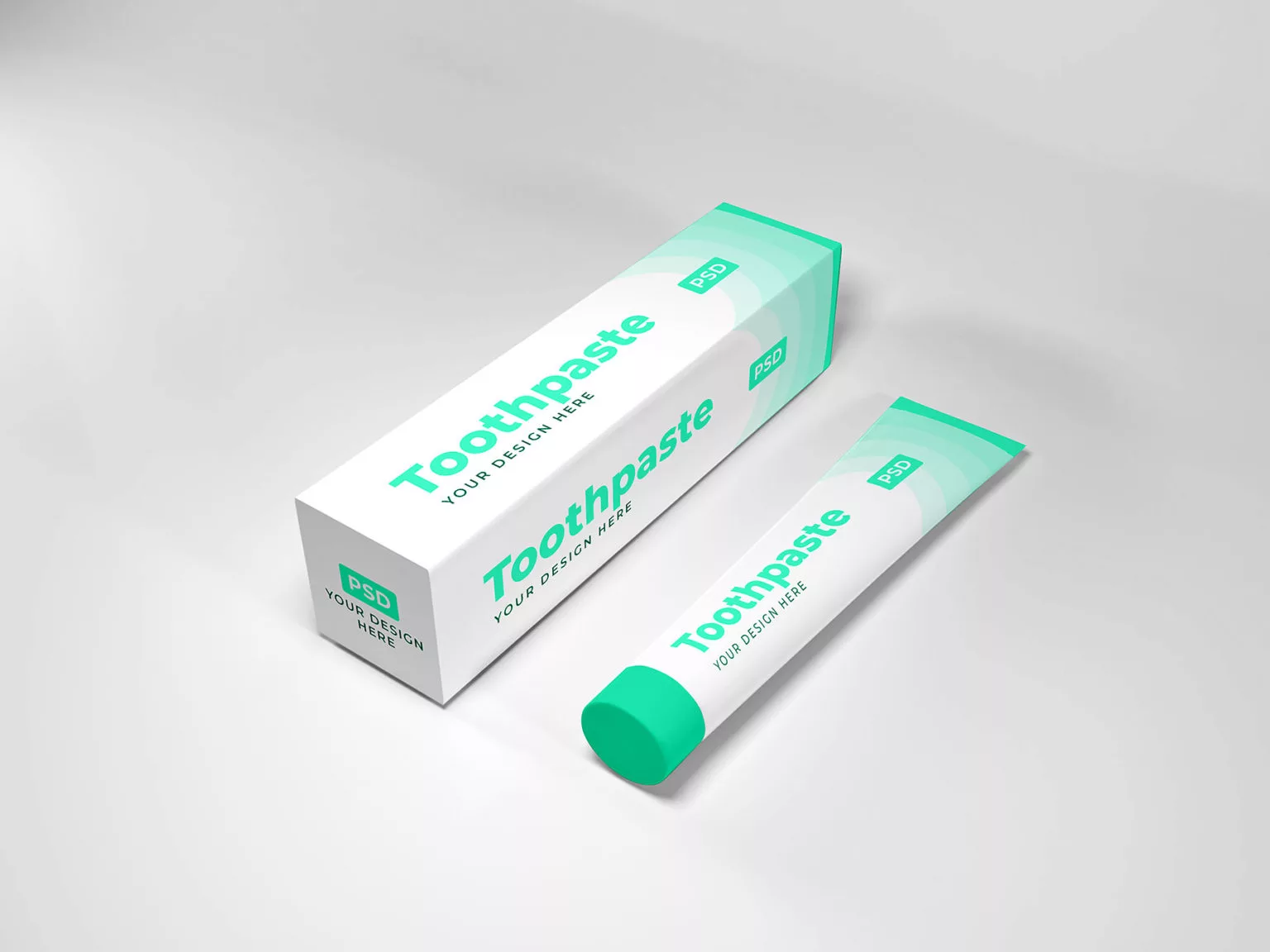 Toothpaste Tube Mockup | The Free Mockup