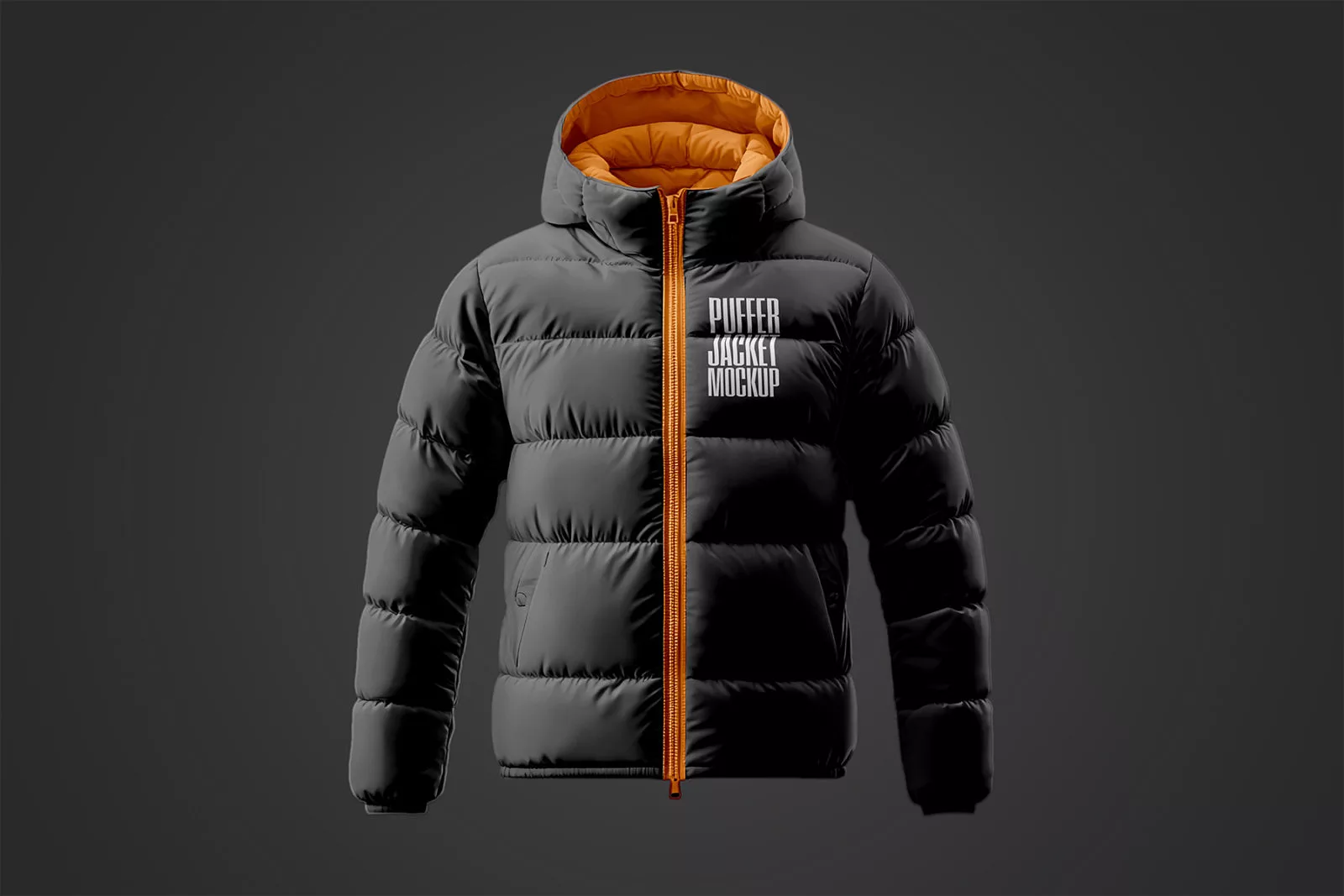 Puffer Jacket Mockup | Free Mockup