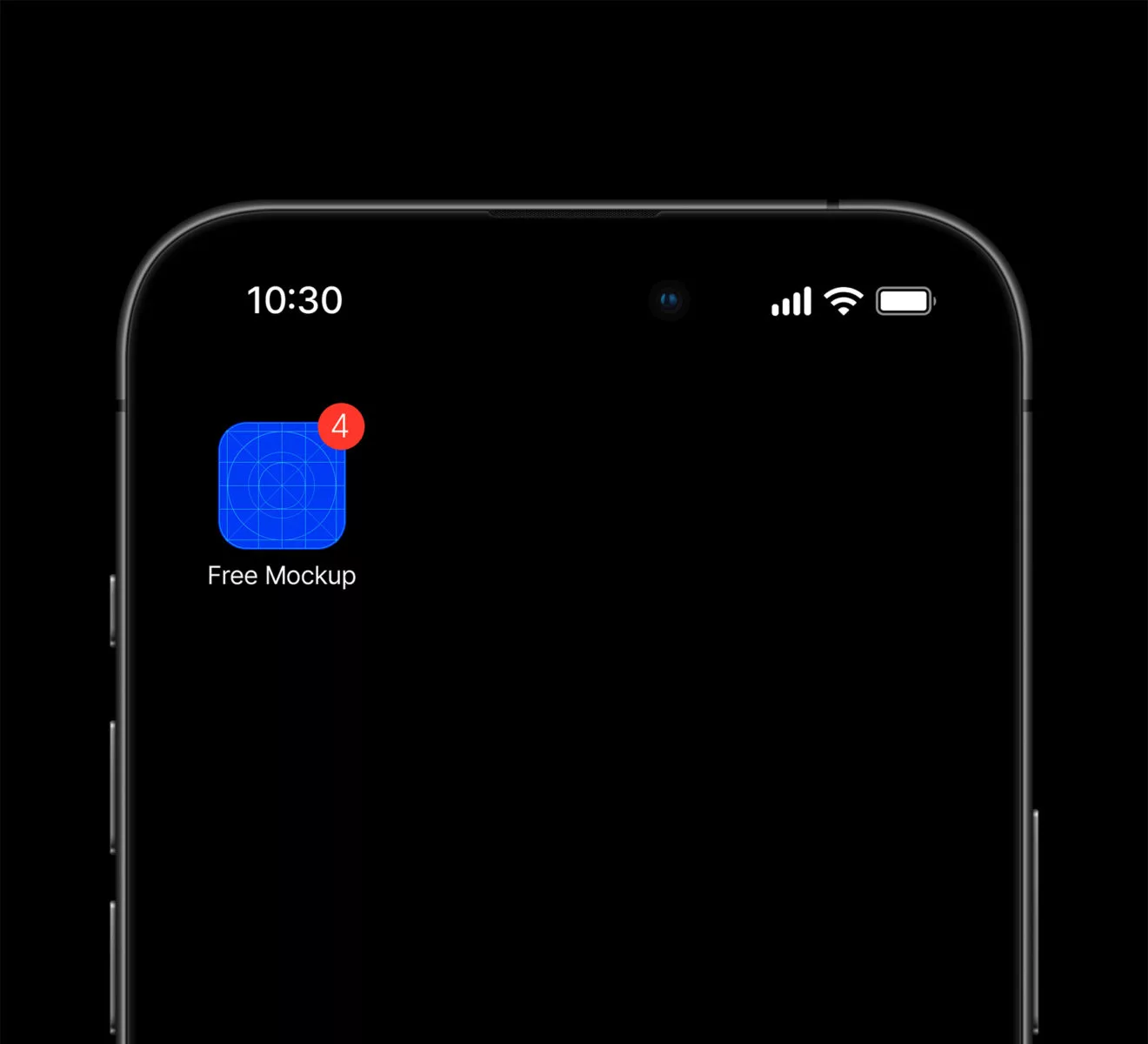 Free iOS Icon Mockup | The Free Mockup