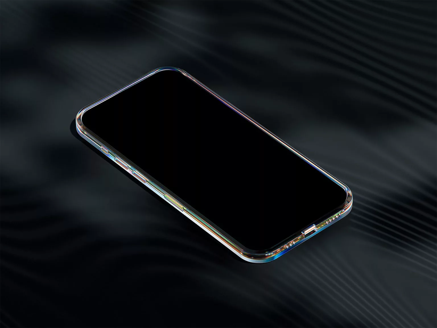 Stylized Glass Phone Mockup (PSD & Figma) | Free Mockup