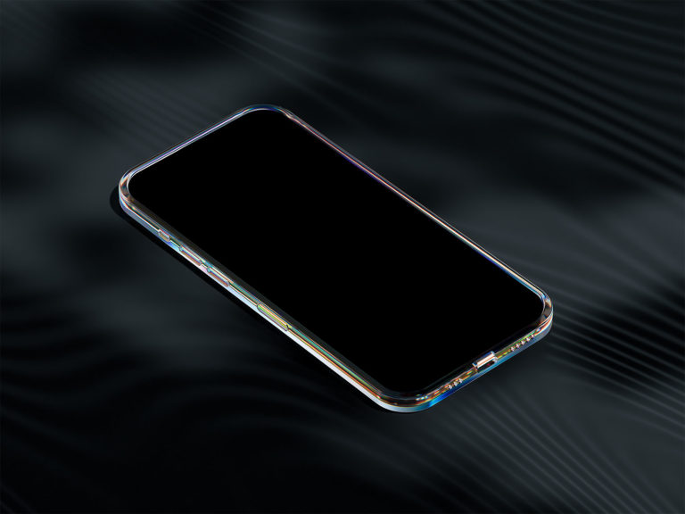 Stylized Glass Phone Mockup (PSD & Figma) | Free Mockup