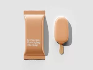 Ice Cream Packaging Mockup | The Free Mockup