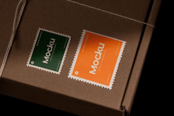 Postage Stamp Mockups | Free Mockup