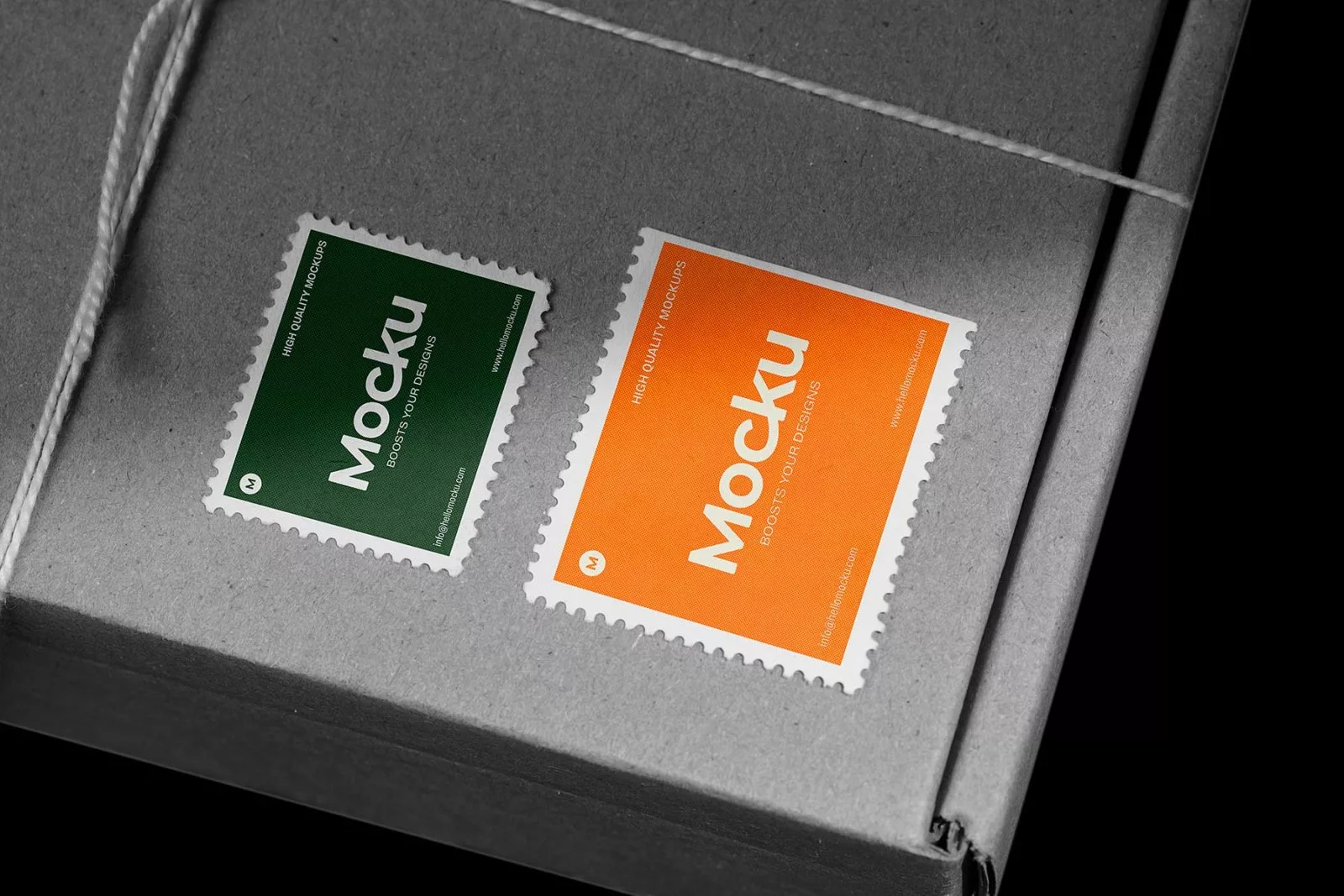 Postage Stamp Mockups | The Free Mockup