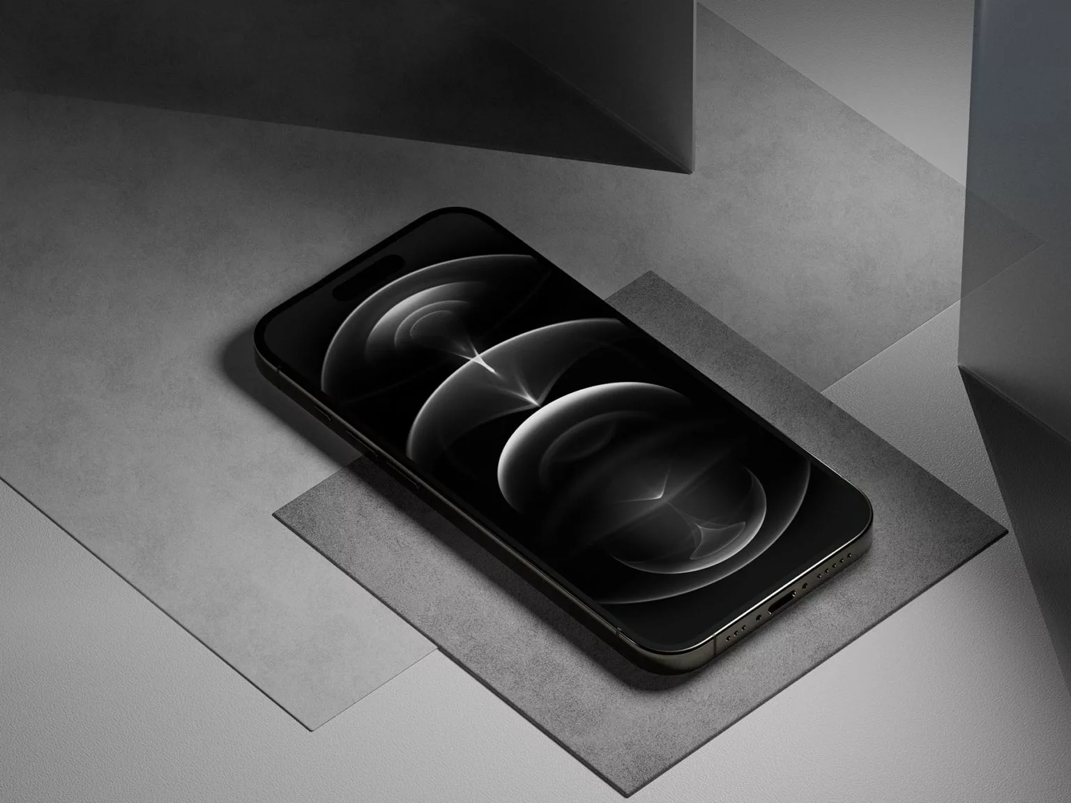 iPhone 15 Mockup Minimalist Scene(PSD, Figma) | The Free Mockup