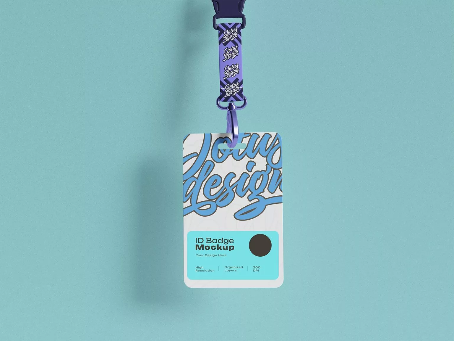 ID Card Badge Free Mockup | The Free Mockup