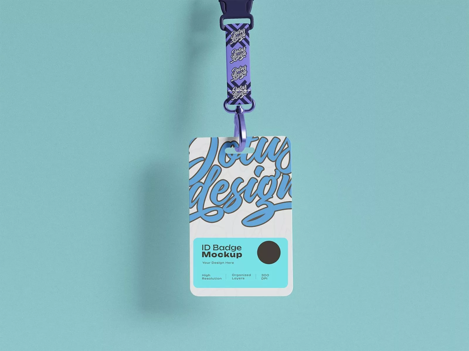 ID Card Badge Free Mockup | The Free Mockup