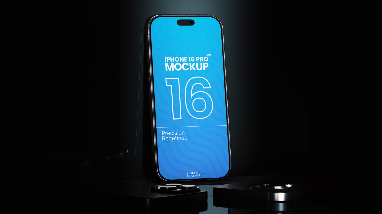 iPhone 16 Pro Max Mockups | Free Mockup