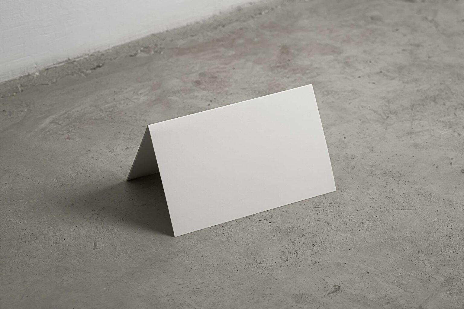 Folded Invitation Card Mockup | Free Mockup