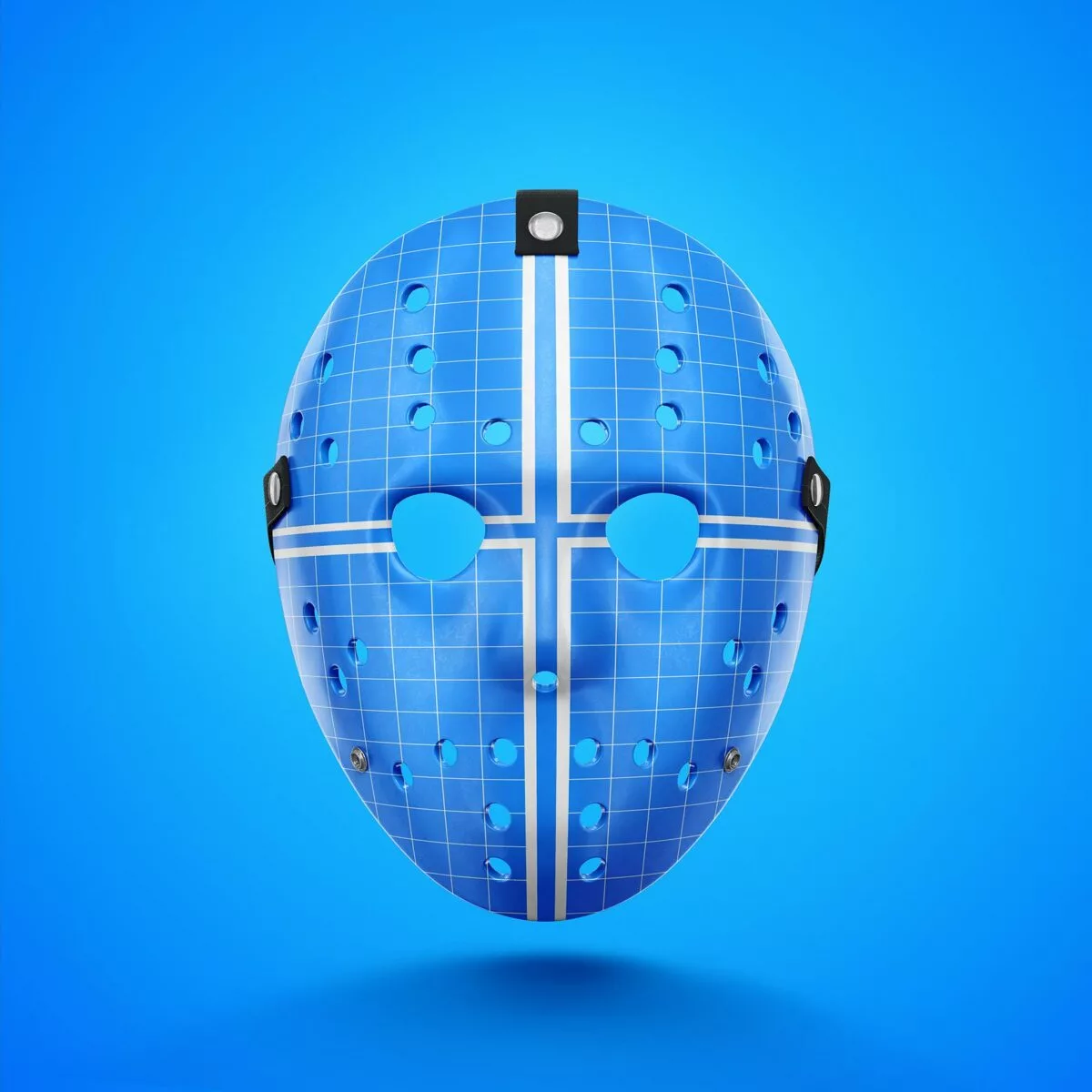 Hockey Face Mask Mockup | The Free Mockup