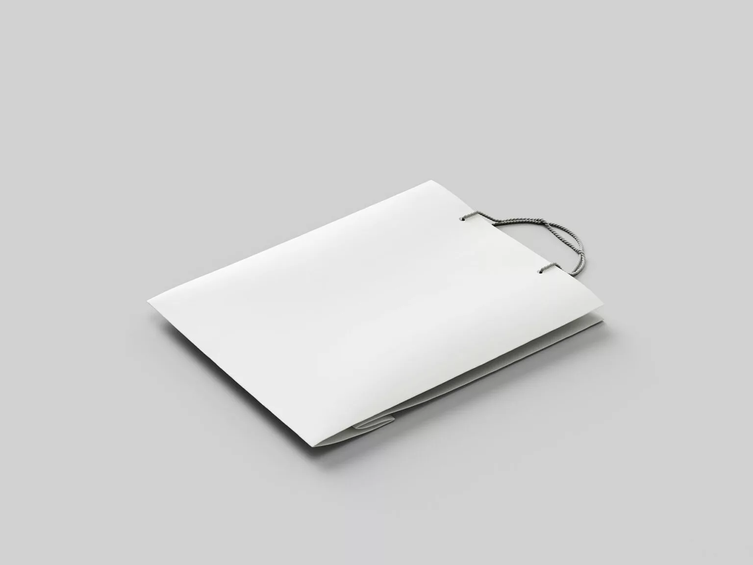 Folded Paper Bag Mockups | The Free Mockup