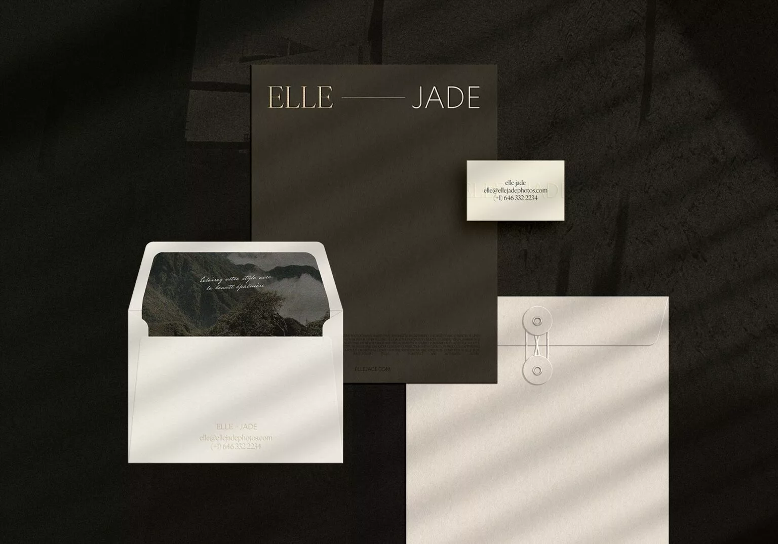 Stationery Mailing Mockups | Aesthetic Scene | The Free Mockup