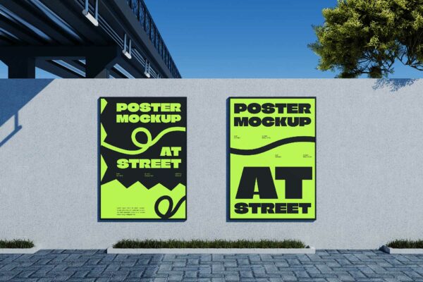 Street Posters Mockups