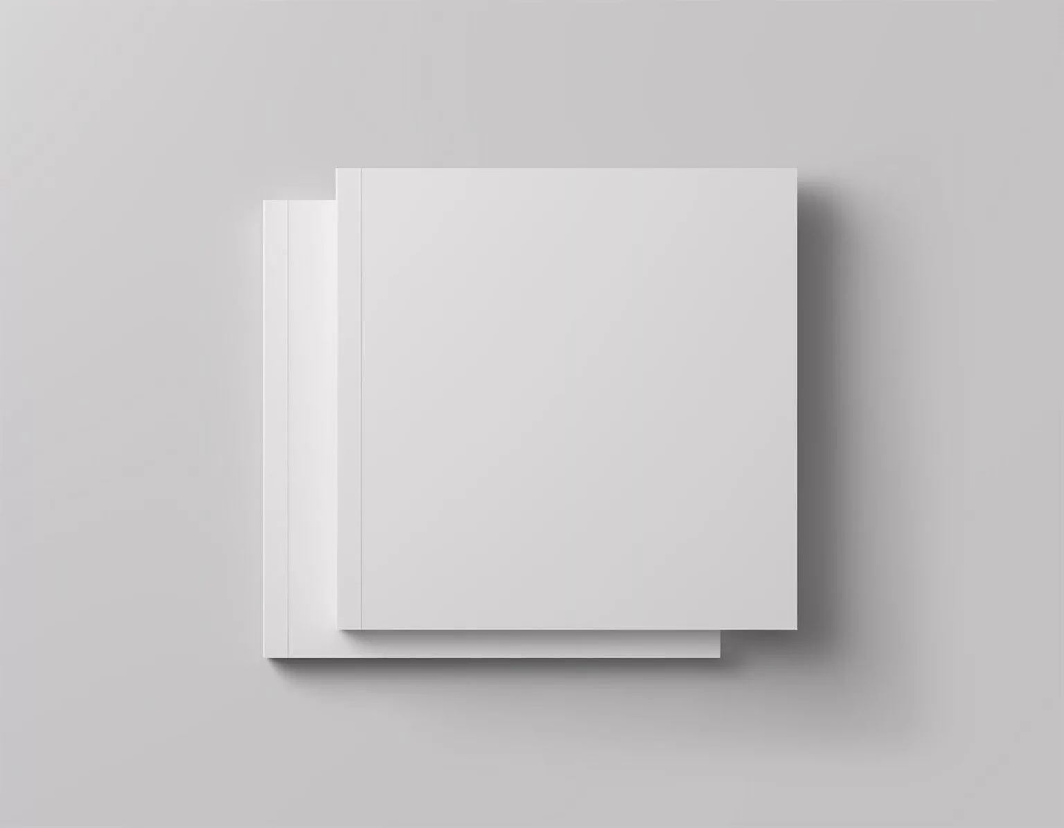 Square Magazine Cover Free Mockup | The Free Mockup