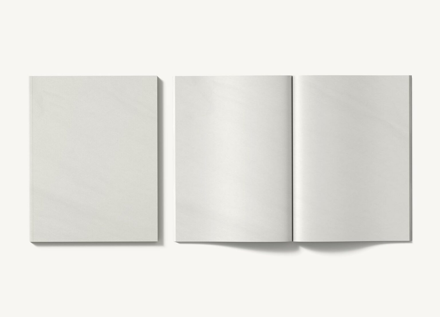 Magazine Cover and Spread Mockups