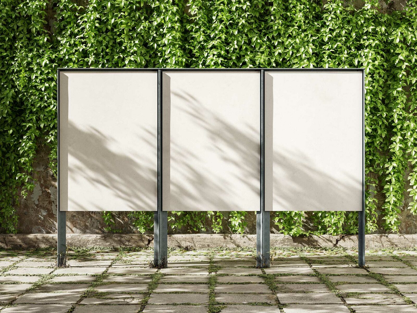 Outdoor Posters Mockup